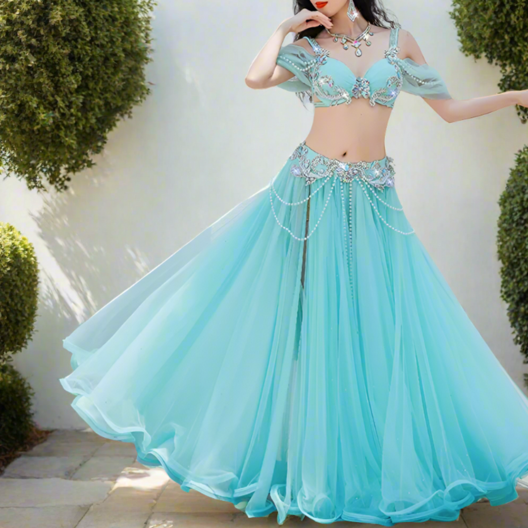 Custom Belly Dance Costume, Tailored Dance Outfit, Made to Order ...